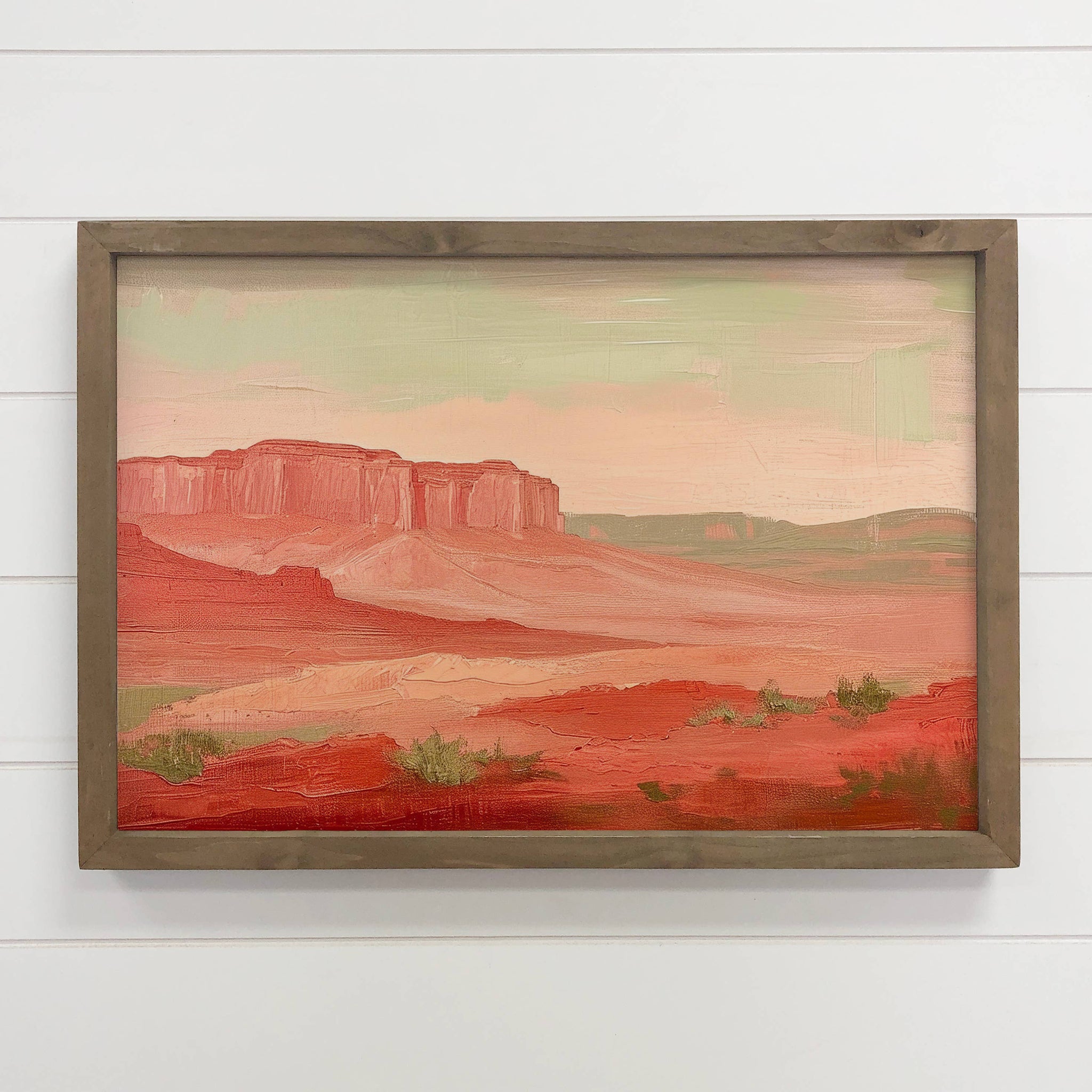 St. George Southern Utah - Red Rock Landscape Canvas Artwork
